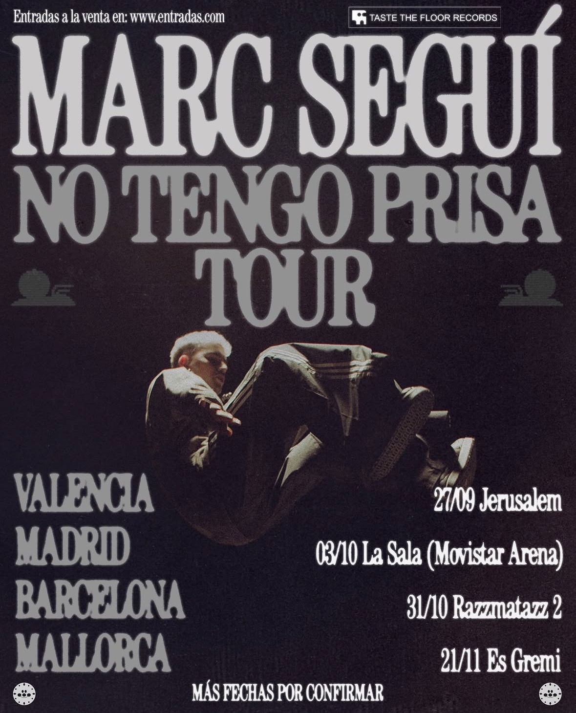 Marc Seguí se lanza a la carretera con su “NO TENGO PRISA TOUR”